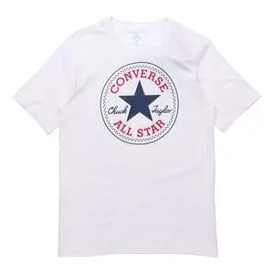 CONVERSE Chuck Taylor All Star Classic Round Neck Short Sleeve - White