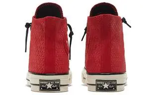 CONVERSE Chuck 70 Zip High Top Sneakers - Red/black