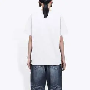 Balenciaga Band Portrait Logo Short Sleeve T-shirt