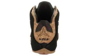 Nike Lebron 12 Ext "cork" High Top Lace-up Sneakers - Gold/yellow Gold/black