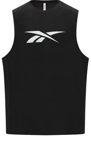 REEBOK Athletic Tank Top - Black
