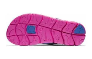 Nike Sunray Adjust 4 Gs Ps "hydrangeas" Sandals - Hydrangeas/fire Pink/comet Blue