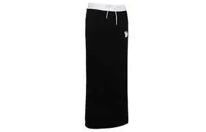 PUMA Logo Printing Half Body Long Skirt