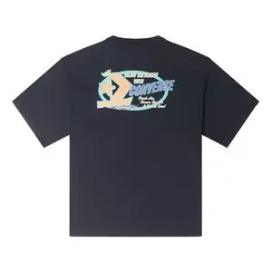 CONVERSE Retro Sail Boat Graphic T-shirt Asia Sizing 'black - Black/multi-color