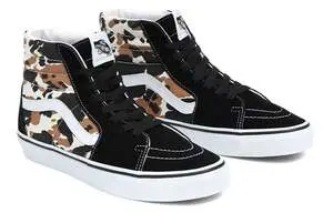 VANS Sk8-hi High Top Sneakers - Black/brown