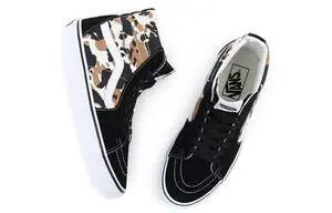 VANS Sk8-hi High Top Sneakers - Black/brown