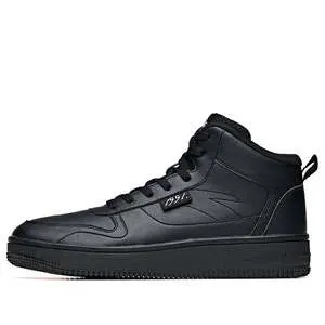 ANTA Skateboarding Series High-top Sneakers - Black