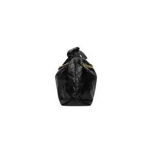 Balenciaga Crush Small Tote Bag - Black