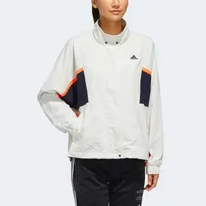 Adidas Logo Printing Stand Collar Track Jacket