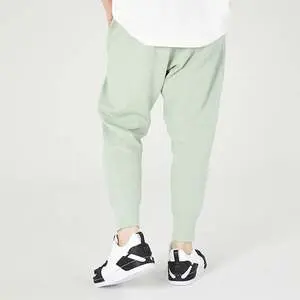 Nike Embroidered Logo Knit Bundle Feet Sports Pants/trousers/joggers Autumn Green Yellow - Multi-color