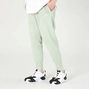 Nike Embroidered Logo Knit Bundle Feet Sports Pants/trousers/joggers Autumn Green Yellow - Multi-color