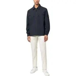 Stone Island Light Soft Shell-r Jacket - Navy