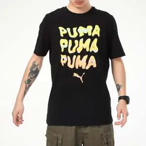 PUMA Summer Graphic T-shirt - Black