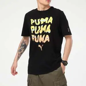 PUMA Summer Graphic T-shirt - Black
