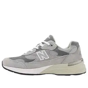 NEW BALANCE 992 'ash' Lace-up Sneakers - Ash/dark Grey
