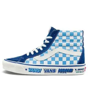 VANS Style 38 High Top Sneakers - Bluewhite