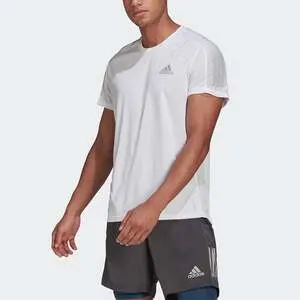 Adidas Own The Run Reflective Crewneck Short Sleeve T-shirt