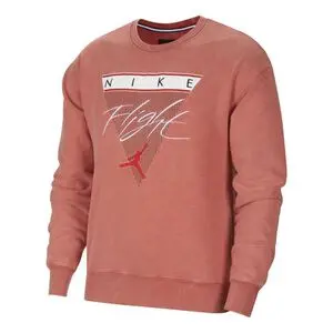 JORDAN Air Flight Crewneck Sweatshirt - Red