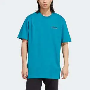 Adidas Adventure Mountain Back Tee 'active Teal