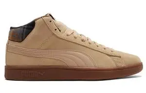 PUMA Smash V2 Mid Wtr "plaid Pebble" Sneakers