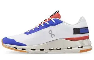 On Cloudnova Form Sneakers - White/rust