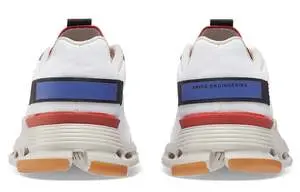 On Cloudnova Form Sneakers - White/rust