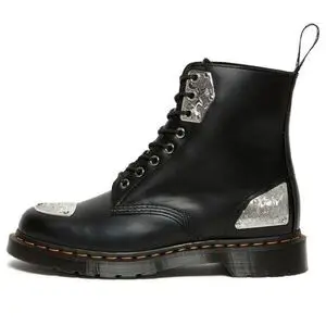 Dr. Martens 1460 Combat Boots With Metal Detailing