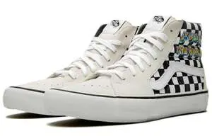 VANS Supreme X Sk8-hi 'fuck The World - White