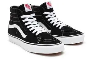 VANS Sk8-hi High Top Sneakers - Black/white