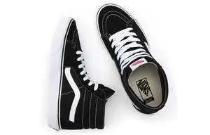 VANS Sk8-hi High Top Sneakers - Black/white