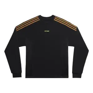 Adidas X Ivy Park Long Sleeve Sweatshirt With Striped Accents - Black