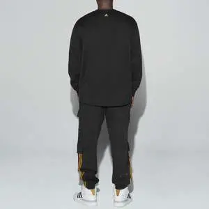 Adidas X Ivy Park Long Sleeve Sweatshirt With Striped Accents