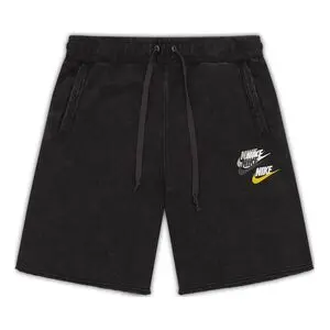 Nike Printing Logo Solid Color Lacing Casual Shorts - Multi-color