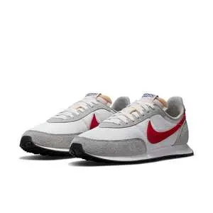 Nike Waffle Trainer 2 Athletic Sneakers - Grey/red