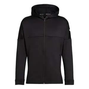 Adidas Workout Warm Full-zip Hoodie - Black
