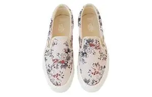 VANS Kith X Vault Og Classic Slip-on Lx Floral - White/red