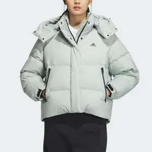 Adidas Puffy Down Jacket With Hood