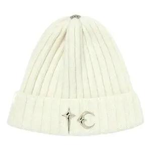 THUG CLUB Tc Emblem Basic Beanie - White
