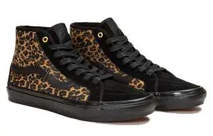 VANS Cher Strauberry X Skate Sk8-hi Decon "cheetah" High Top Sneakers