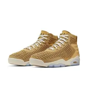 JORDAN Flyknit Elevation 23 High Top Sneakers - Wheat