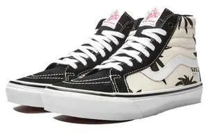 VANS Skate Sk8-hi Reissue 'grosso 88 Black Palms' High Top Sneakers - Black/white