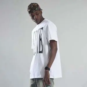 VLONE Large Logo Round Neck Short Sleeve T-shirt 'white Green - White/green