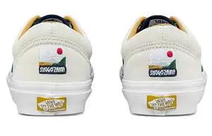 VANS Skate Era Sneakers - White/green