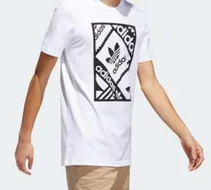 Adidas Originals Stamptee Logo Printing Short Sleeve