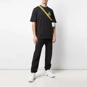 PALACE Rolls P3 Back Logo Gradient Triangle Short Sleeve T-shirt - Black