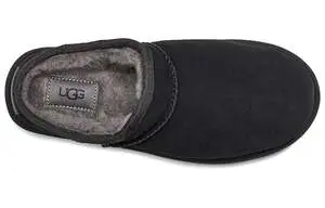 UGG Fleece Lined Classic Slippers - Black