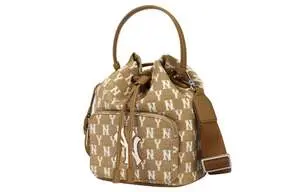 MLB Retro Full Print Drawstring Shoulder Messenger Bag