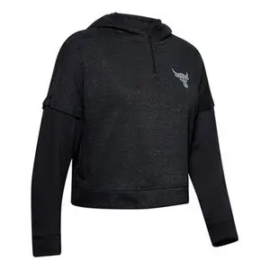 Under Armour Project Rock Terry Hoodie - Black