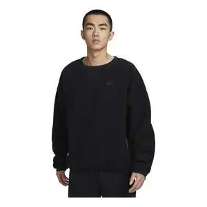 Nike Club Fleece Winterized Crew - Black