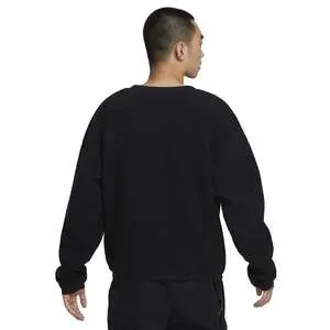 Nike Club Fleece Winterized Crew - Black